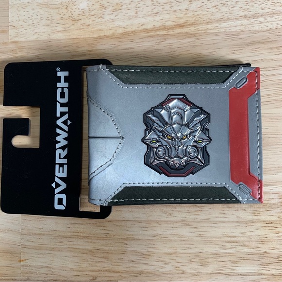 Bioworld | Bags | Bioworld Overwatch Reinhardt Bifold Wallet Lion ...